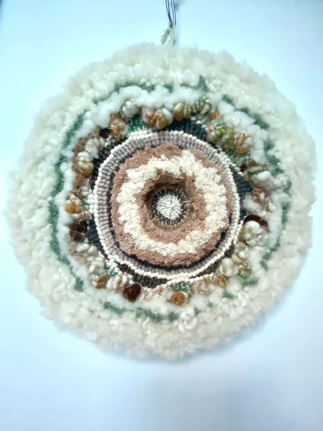 Circle Weave - Weaving - Round Woven Wall Hanging - 50cm - Etsy