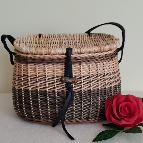 Wicker Handbag - Etsy