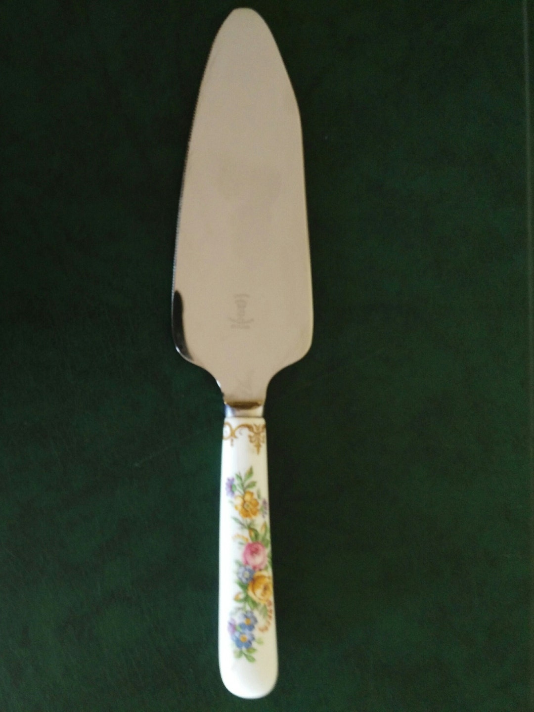 Vintage Cake Server, Art Nouveau Style Cake Spatula, Metal Pizza Server ...