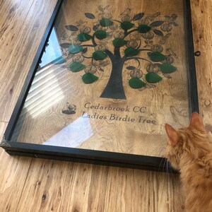 Custom Made Golf Birdie Tree - 24”x36” - Etsy