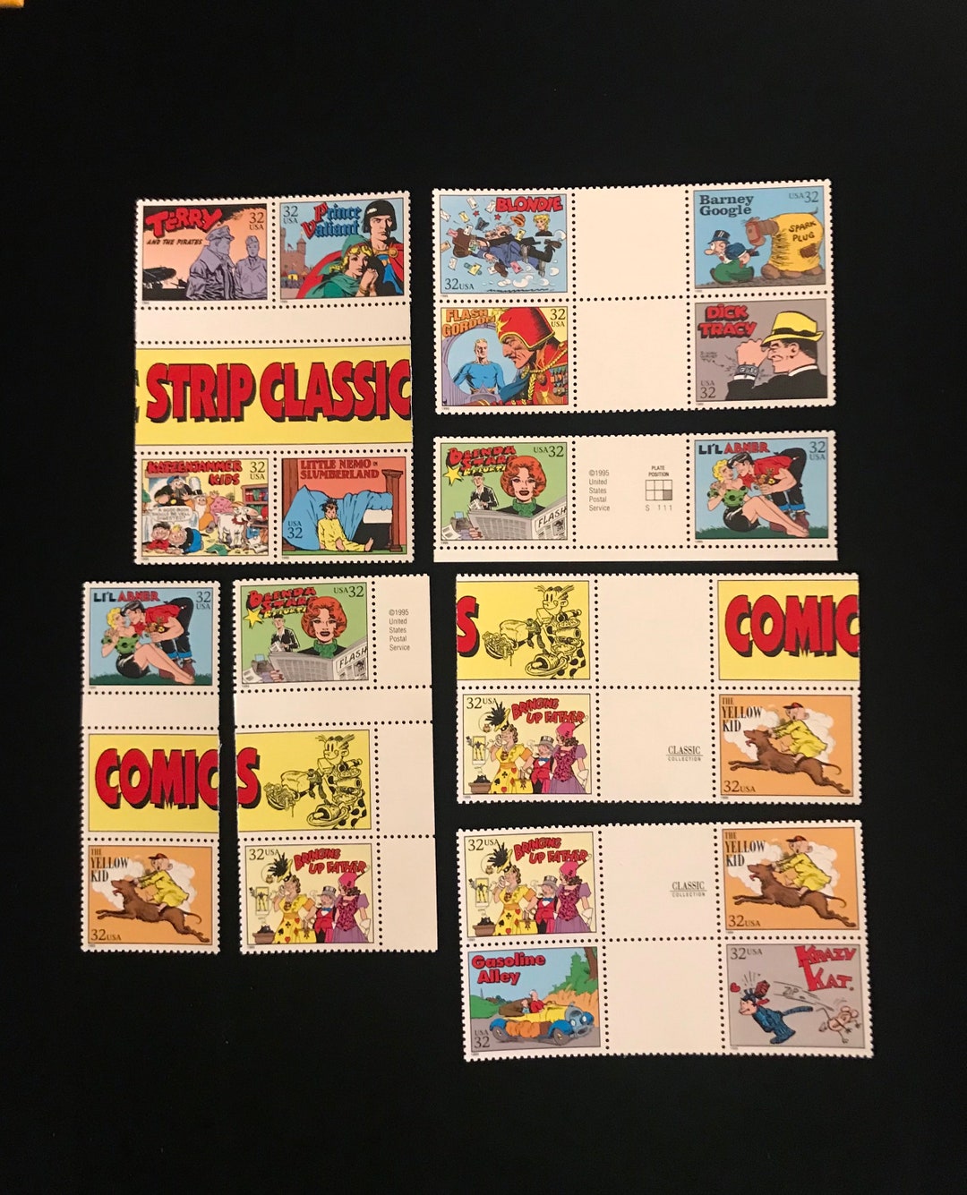 Gutter Pairs Comic Strip Classic Sheet 10 Different Pairs - Etsy
