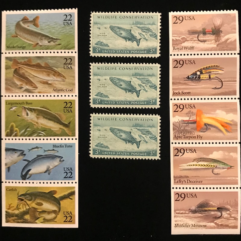 Fish Rubber Stamp - Etsy