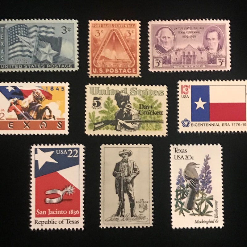 Texas Stamp - Etsy
