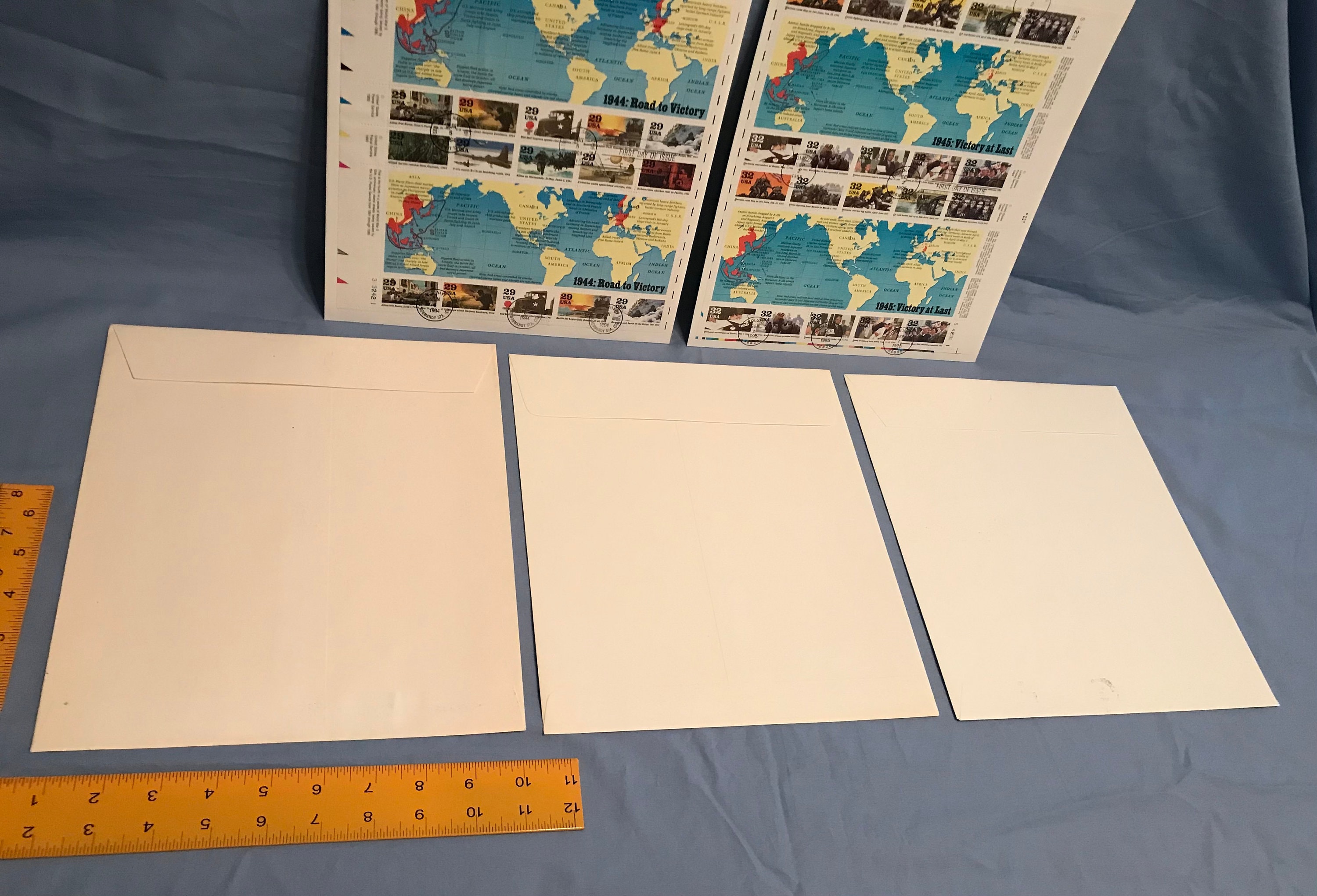 World War 2 Full Sheets Matched First Day Issues Cancels US - Etsy