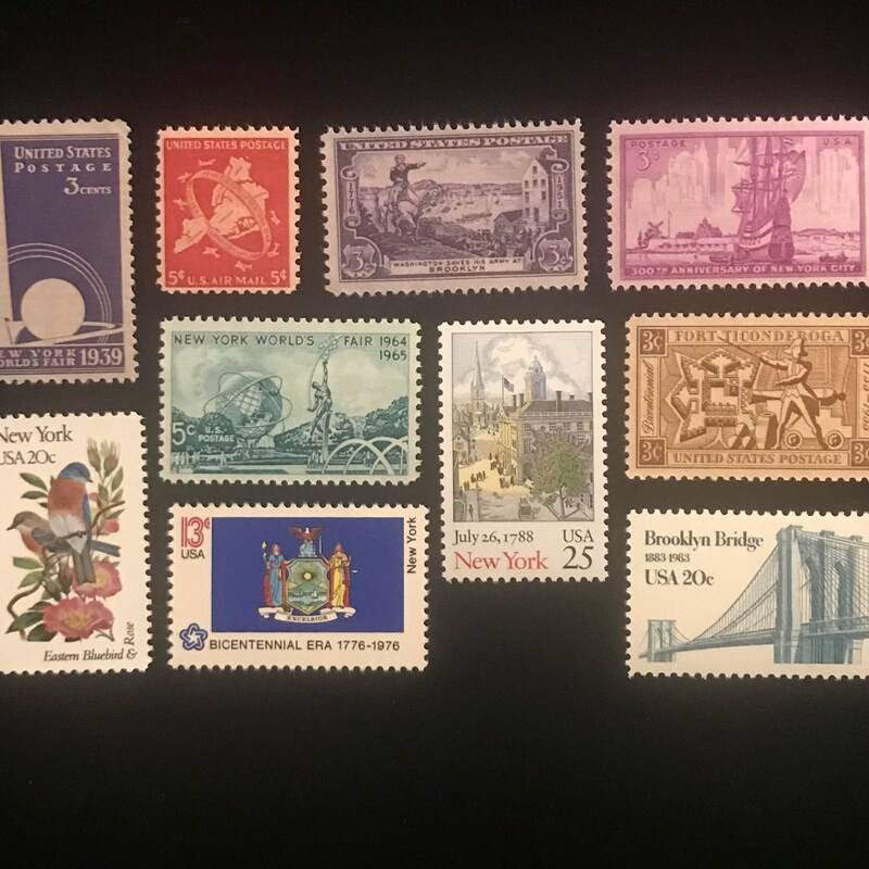 Nyc Vintage Stamps - Etsy