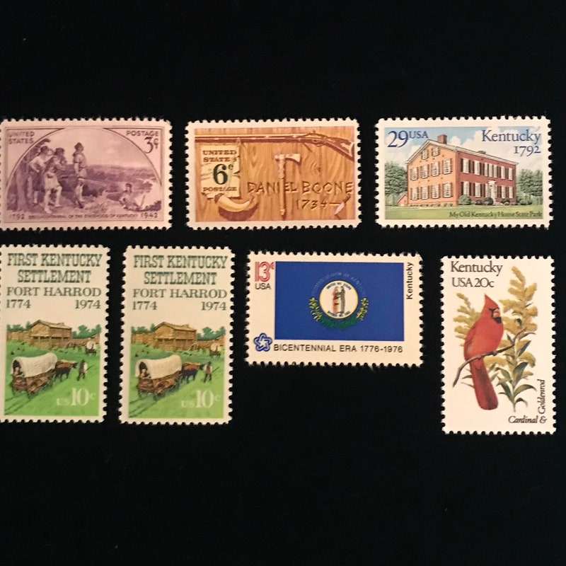Kentucky Stamp - Etsy