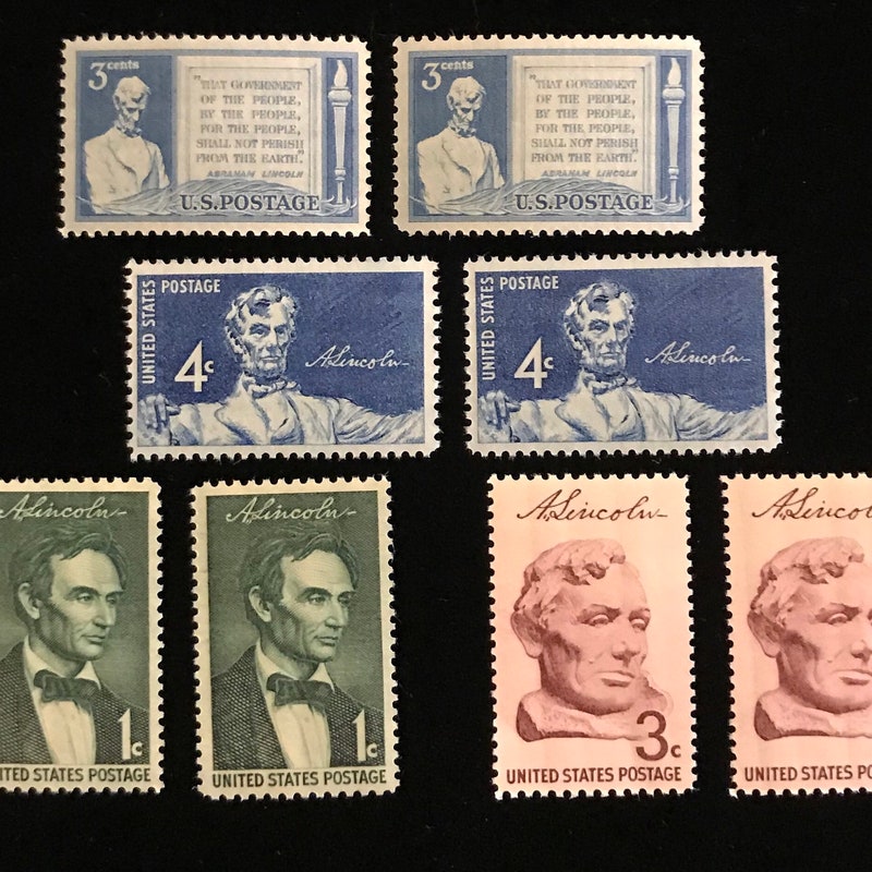 Civil War Stamp Set - Etsy