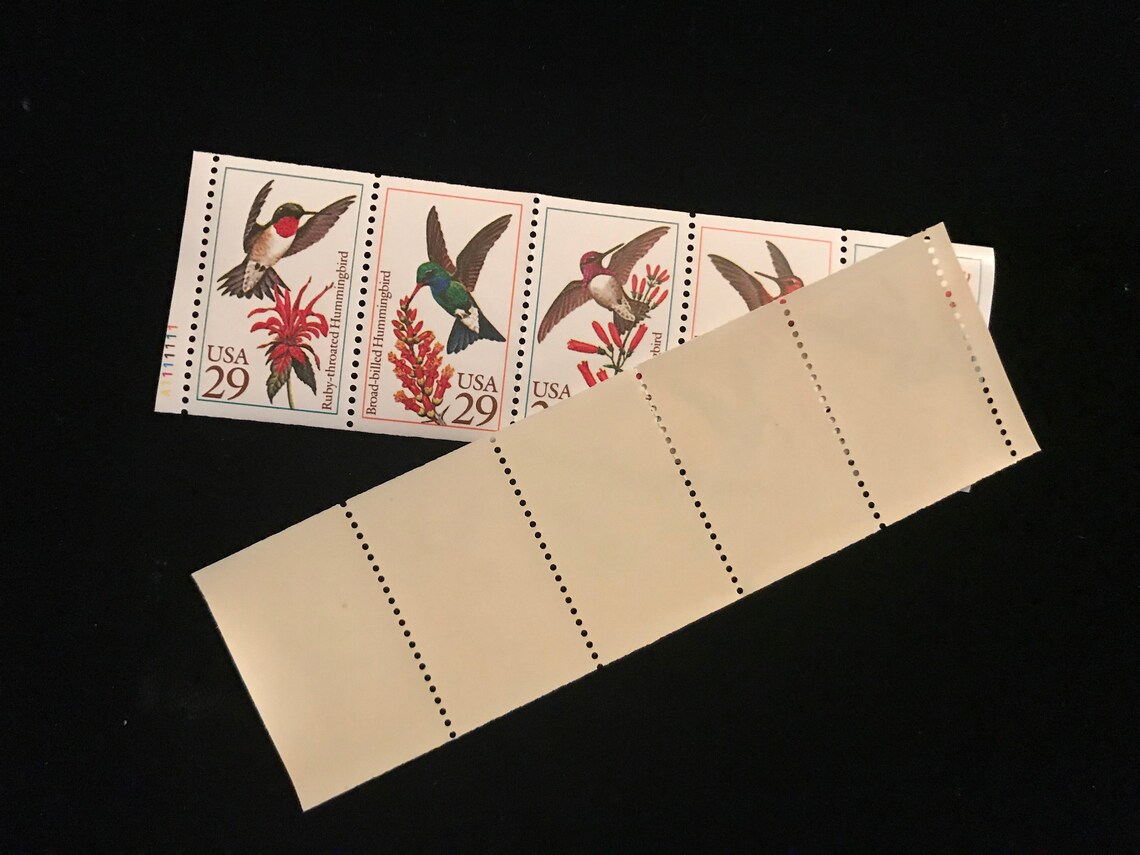 Hummingbird Stamps Genuine US Postage Stamps - Etsy