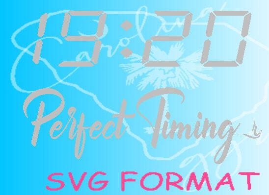 1920 Perfect Timing SVG - Etsy