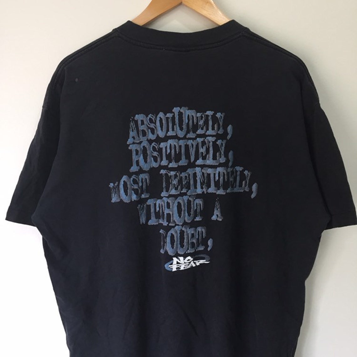Vintage 90s No Fear T-Shirt size XL double side | Etsy