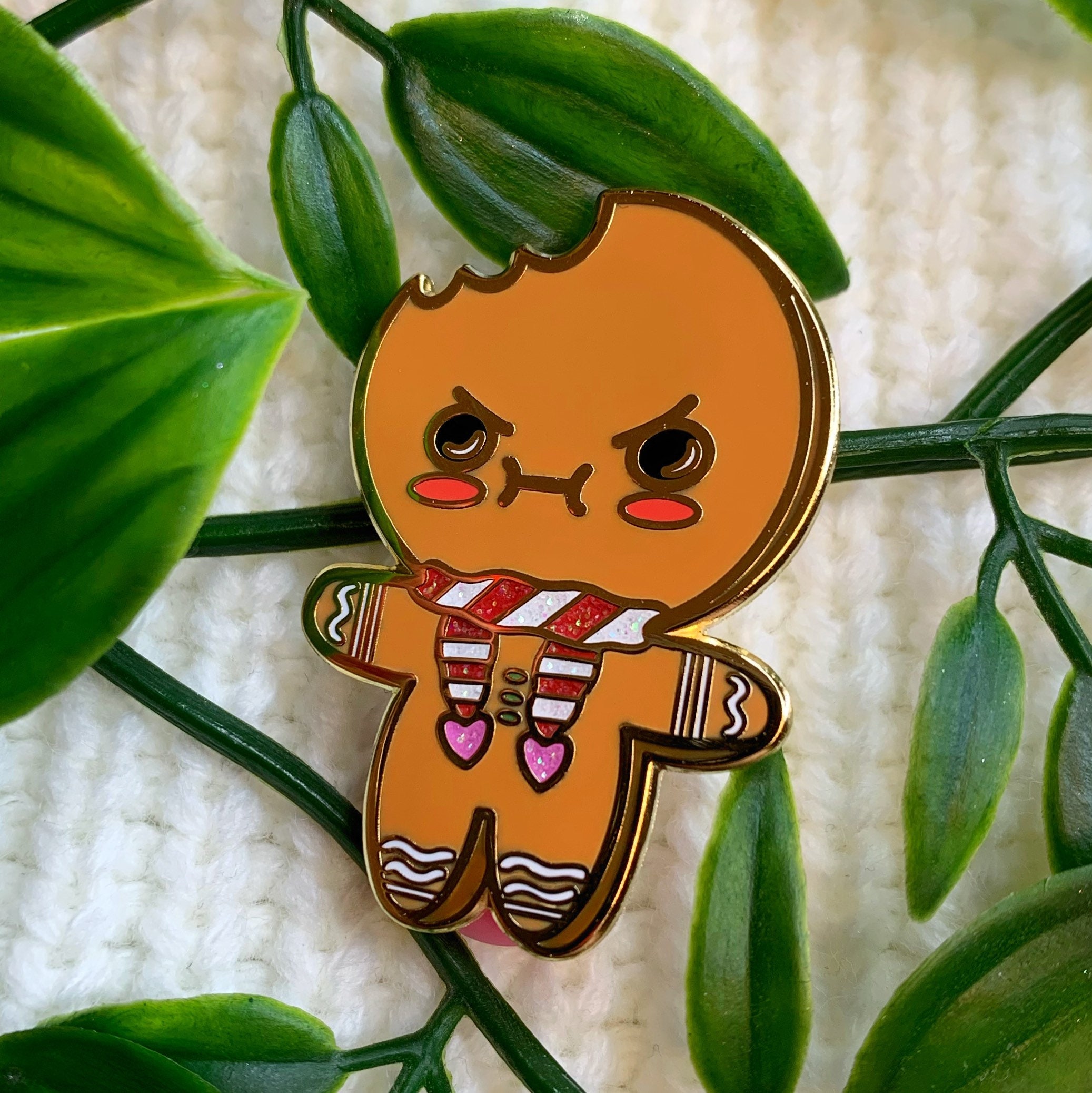 Angry Gingerbread Enamel Pin Hard Enamel Pin Christmas - Etsy