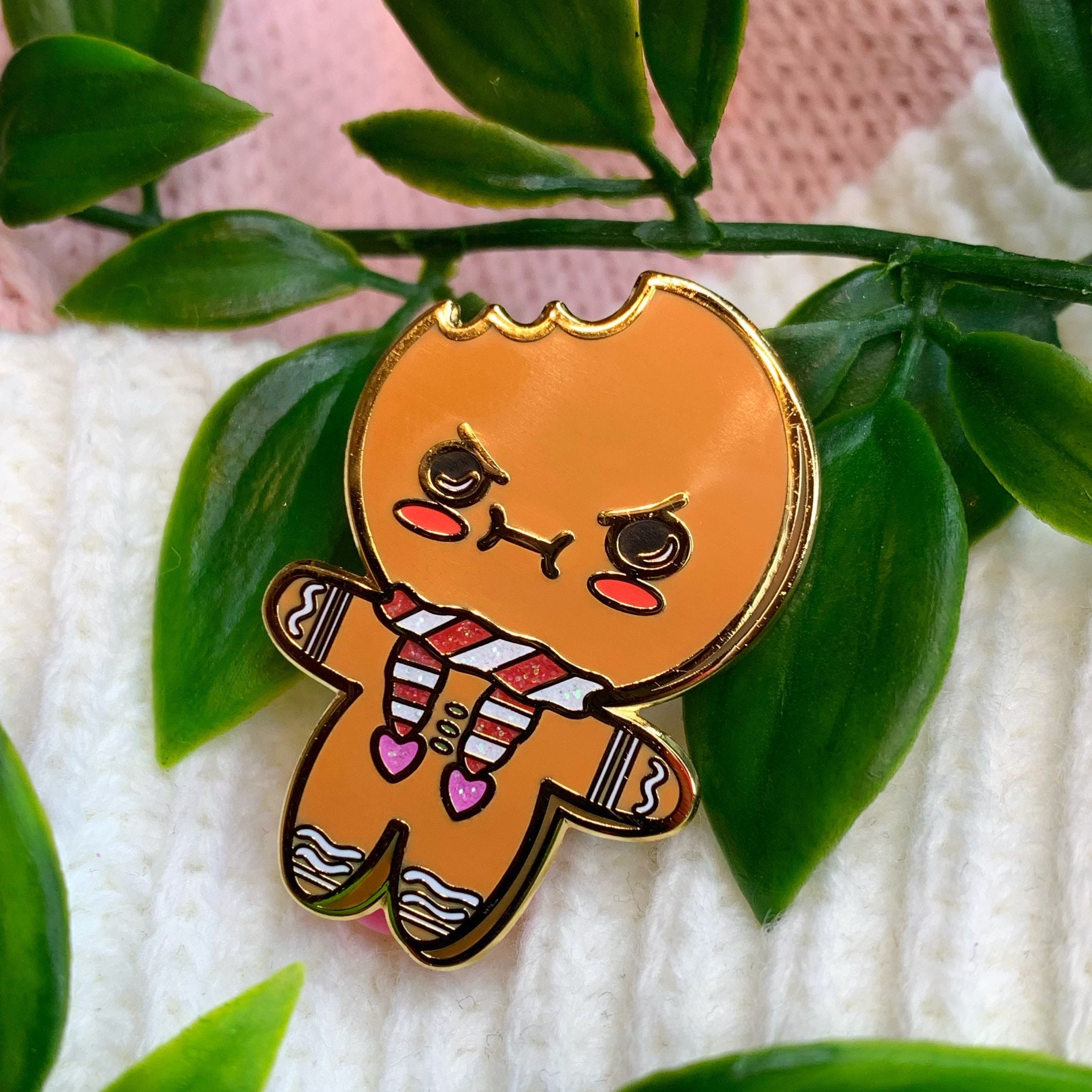 Angry Gingerbread Enamel Pin Hard Enamel Pin Christmas - Etsy