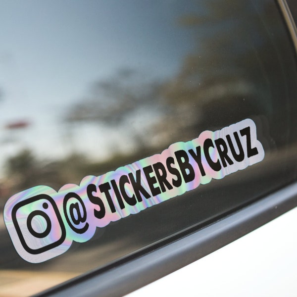 Instagram Car Decal - Etsy