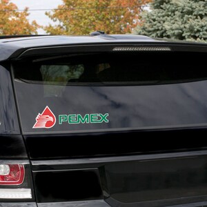 Pemex Sticker Decal,pemex Gas Stationn ,decal,sticker,car Window Decal ...