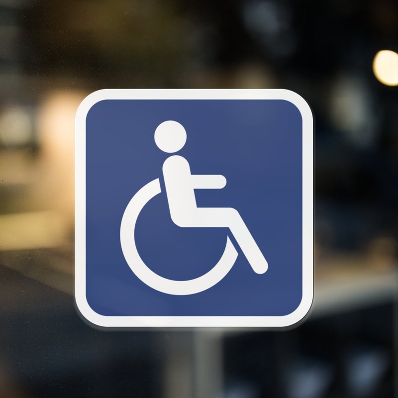 Handicapped Sign - Etsy