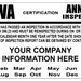 Annual Vehicle DOT Inspection Sticker, FHWA or FMCSA, Vehicle Label ...