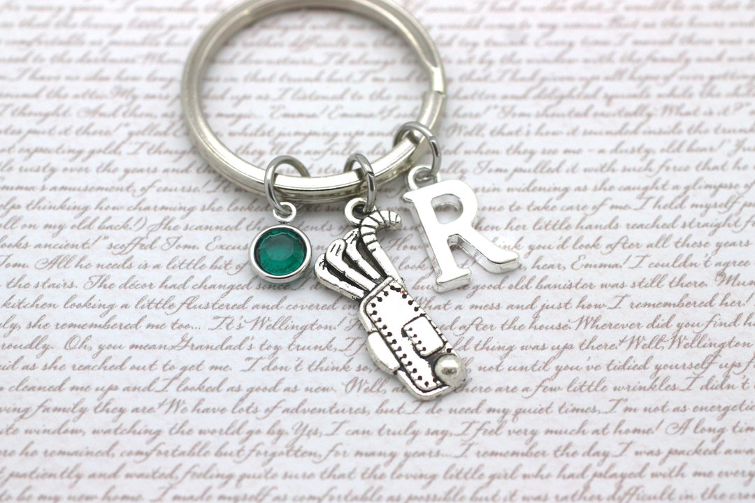 Golf Keyring, Golf Clubs, Golf Caddy, Golf Caddie, Golfer, Golf Cart ...