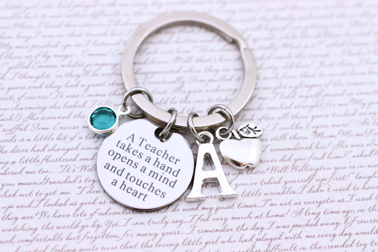 Personalised Teacher Keyring Teaching Assistant Teach - Etsy