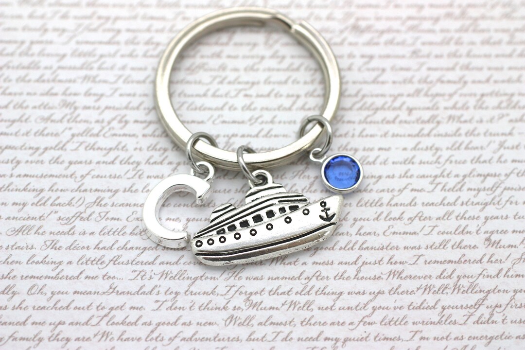 Cruise Ship Keyring, Nautical, Travel Gift, Cruising, Cruise Staff ...