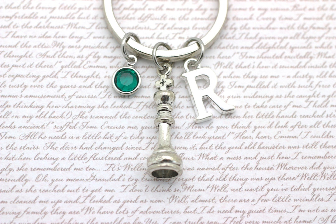 Chess Player Gift, Chess Piece, King Chess Piece, Personalised Charm ...