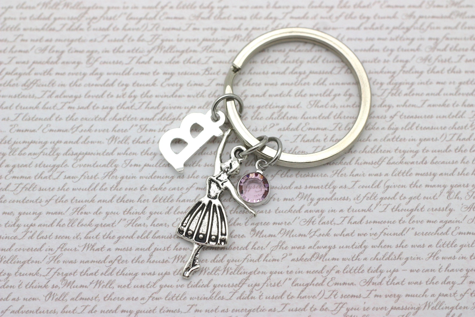 Ballerina Keyring Ballet Gift Dance Dancing Dancer Gift - Etsy