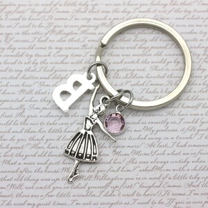 Ballerina Keyring, Ballet Gift, Dance, Dancing, Dancer Gift ...