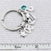 50th Birthday Keyring, Happy Birthday 50, Personalised Milestone Age ...