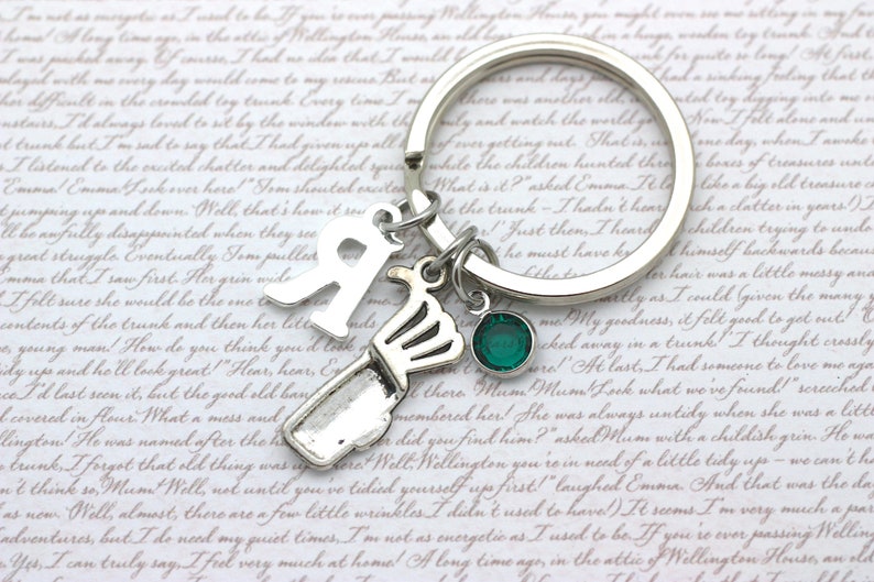Golf Keyring, Golf Clubs, Golf Caddy, Golf Caddie, Golfer, Golf Cart ...