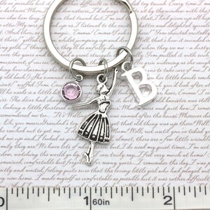 Ballerina Keyring, Ballet Gift, Dance, Dancing, Dancer Gift ...