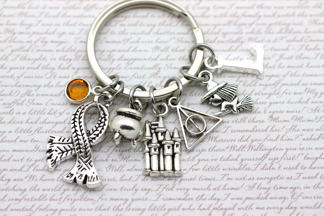 Wizard School Student Keyring, School of Witchcraft, Castle, Witch ...