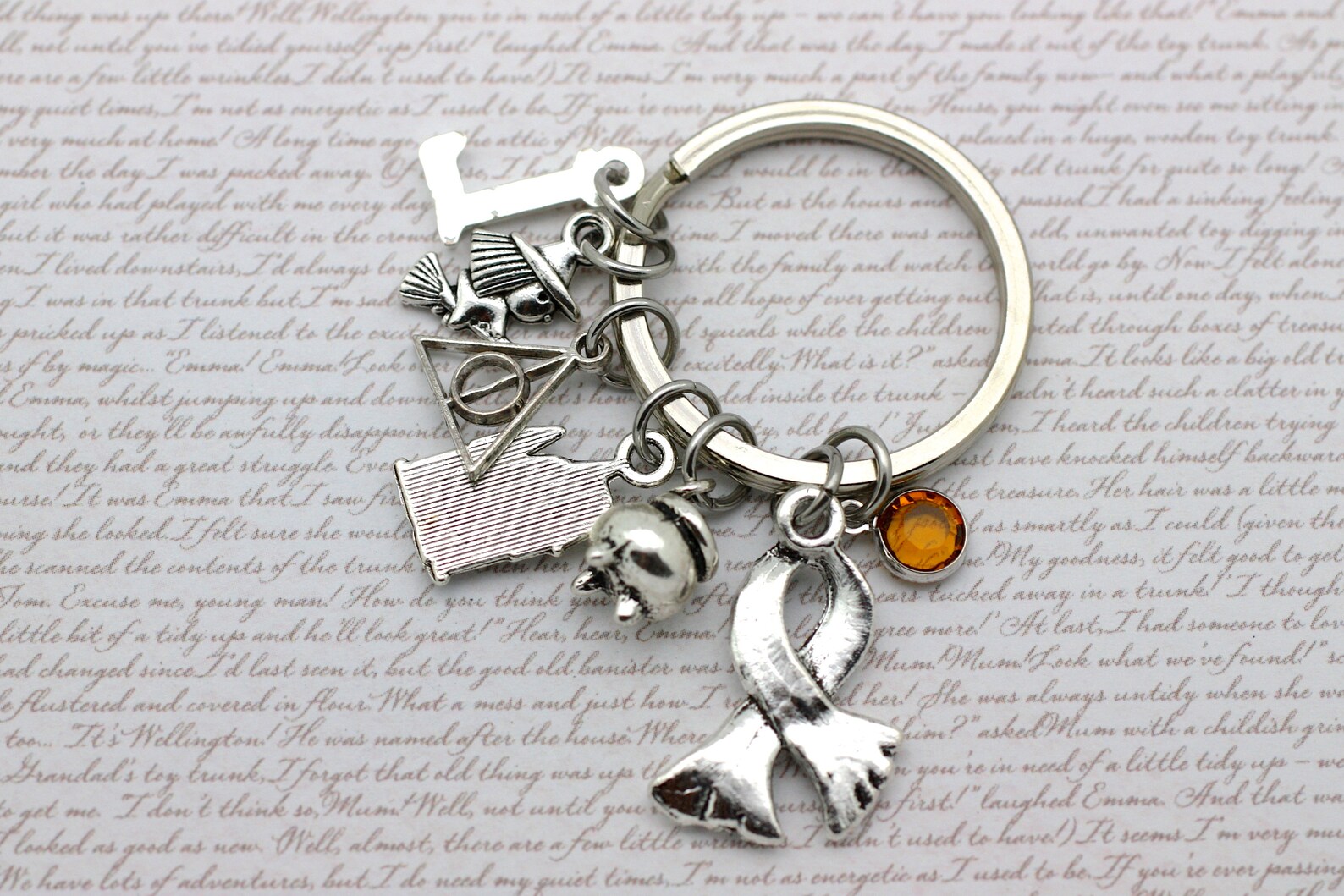 Wizard School Student Keyring School of Witchcraft Castle - Etsy