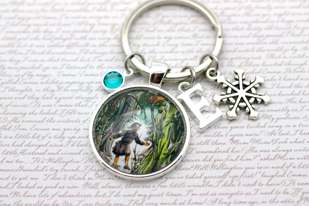 Personalised Lucy and Aslan Keyring Chronicles of Narnia - Etsy