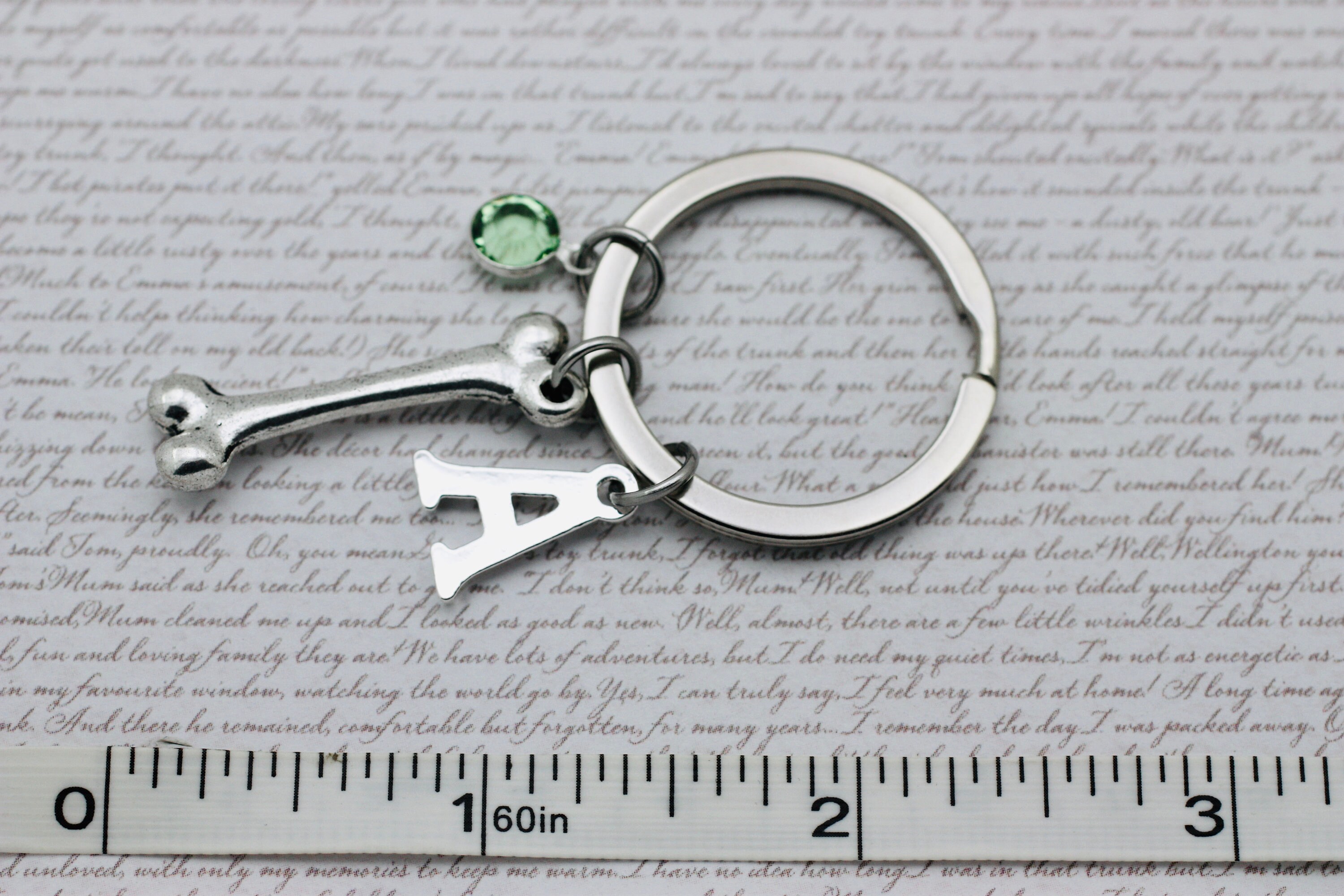 Bone Charm Key Ring Orthopedic Nurse Medical Gift - Etsy