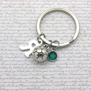 Football, 3D Soccer Ball Keyring, Footballer, Footie, Sports ...