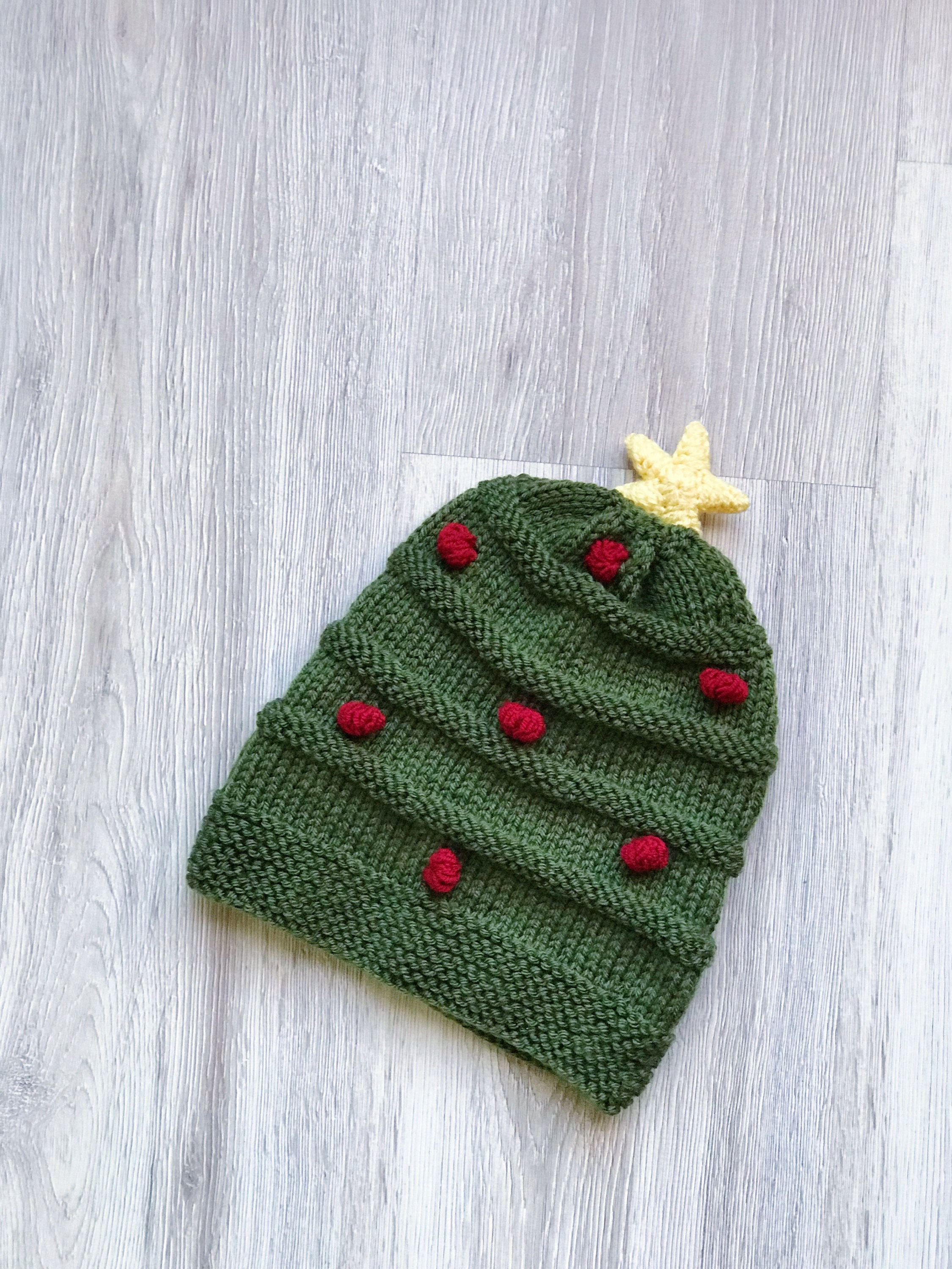 Custom Christmas Knit Hats for Kids - Etsy