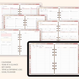 Christian Planner, Daily Digital Planner, Prayer Journal Digital Bible ...