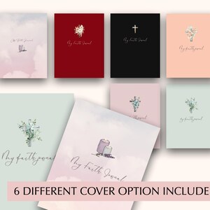 Printable Faith Journal, Christian Planner, Daily Faith Planner, Prayer ...