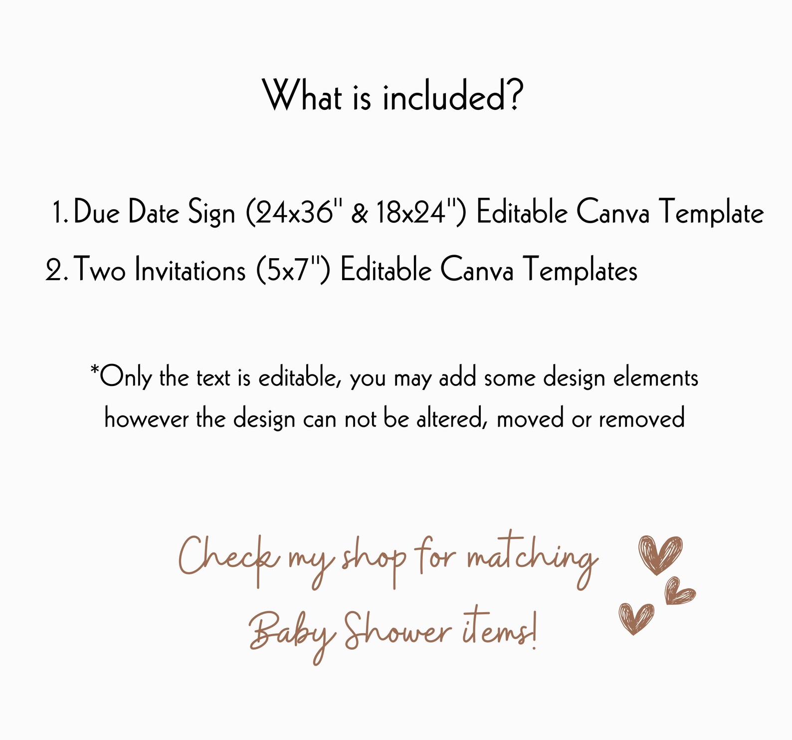 Baby Shower Due Date Calendar Template Printable, Baby Shower ...