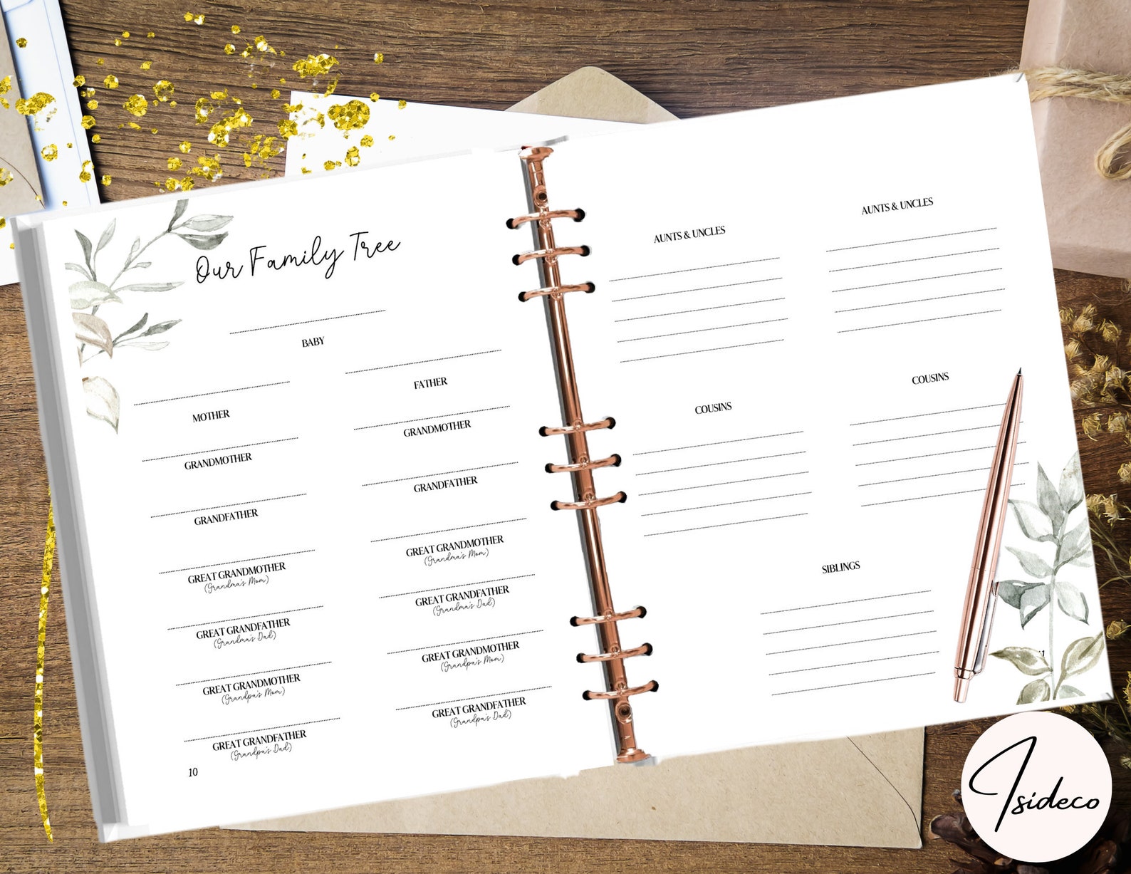 Printable Baby Journal Printable Baby Book Pages Baby Memory Book Baby ...