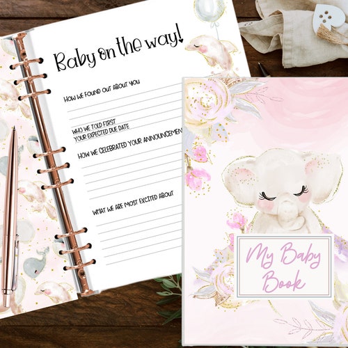 Printable Baby Book // INSTANT DOWNLOAD - Etsy