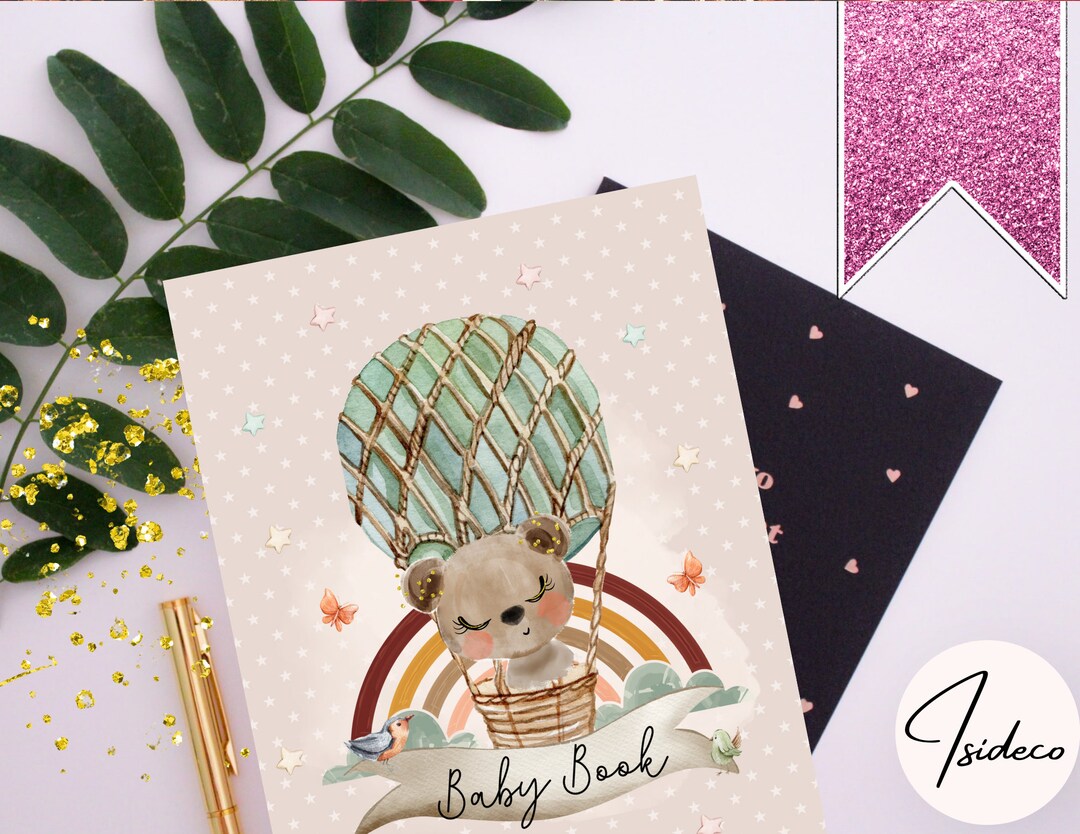 Printable Baby Journal Printable Baby Book Pages Baby Memory Book Baby ...