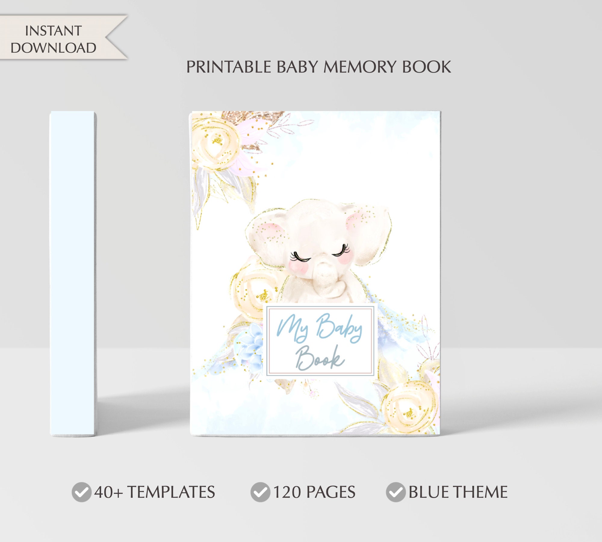 My Baby Book Printable Baby Book Pages Baby Memory Book Baby Book First ...