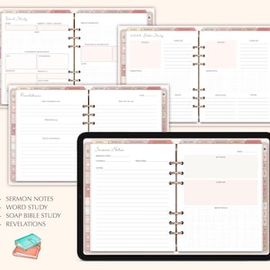 Christian Planner, Daily Digital Planner, Prayer Journal Digital Bible ...