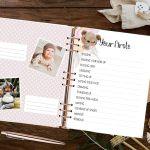 Printable Baby Journal Printable Baby Book Pages Baby - Etsy