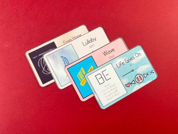 Custom Playlist Stickers. Song or Playlist Stickers Custom - Etsy