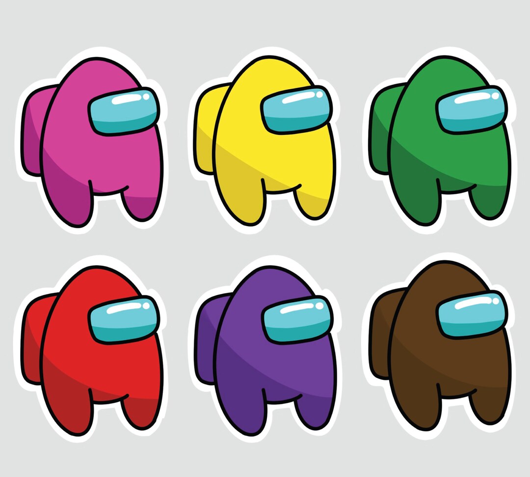 Among Us 2 Inch Sticker stickers, Decal, Laptop Stickers, Scrapbooking ...