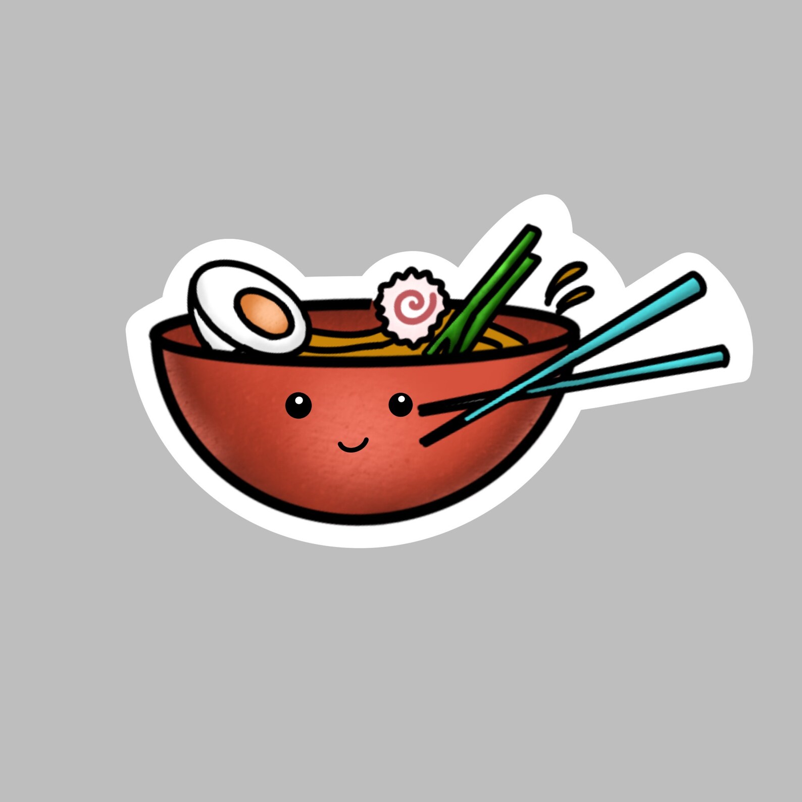 Kawaii Ramen Stickers Instant Noodles Ramen Noodle Stickers | Etsy