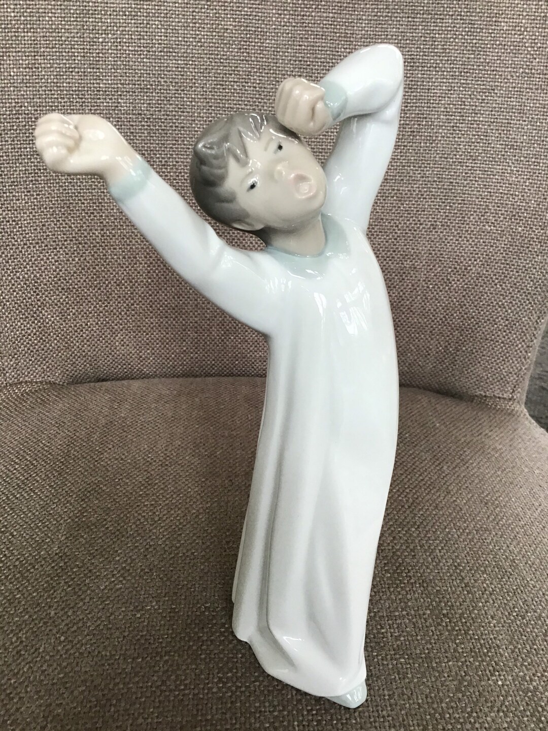 Lladro 4870 Boy Awaking Porcelain Figurine 9 Ins H. Unboxed - Etsy