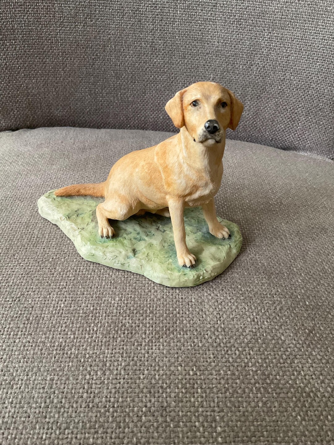 Vintage Border Fine Arts Golden Labrador Figurine 1983 - Etsy