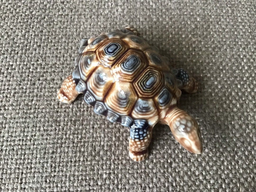 Small Porcelain Wade Tortoise - Etsy